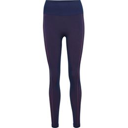 Hummel Leggings Hmlyoga Damen in DRESS BLUES | Gr.: L