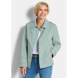 GOLDNER &Uuml;bergangsjacke mit Crash-Optik in salbei | Gr.: 40