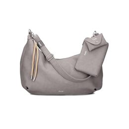 Zwei Lola Umh&auml;ngetasche 44 cm in grey | Gr.: onesize