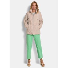 GOLDNER Freizeitjacke mit Kapuze in beige | Gr.: 54