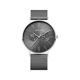 Bering Armbanduhr Ceramic Silber in braun | Gr.: onesize