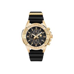 Philipp Plein Armbanduhr Uhr in schwarz-gold | Gr.: onesize