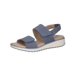 Caprice Sandale in LT.BLUE SUEDE | Gr.: 39