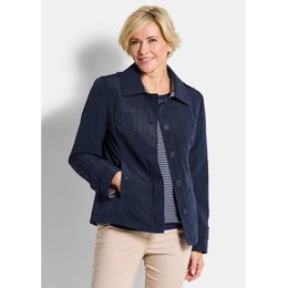 GOLDNER &Uuml;bergangsjacke mit Crash-Optik in marine | Gr.: 42