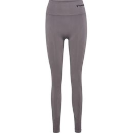 Hummel Leggings Hmltif Multisport Damen in SHARK | Gr.: S