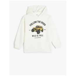 KOTON Sweatshirt in Ekru | Gr.: 7-8 Jahre