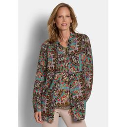 GOLDNER Blusenshirt mit stilvollem Muster-Mix in bunt / gemustert | Gr.: 42