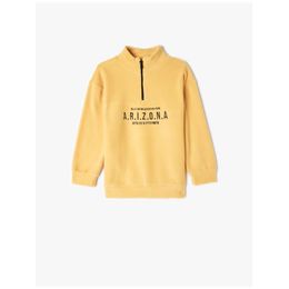 KOTON Sweatshirt in Senf | Gr.: 6-8 Jahre