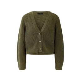 Oui Strickjacke in green garden | Gr.: 38