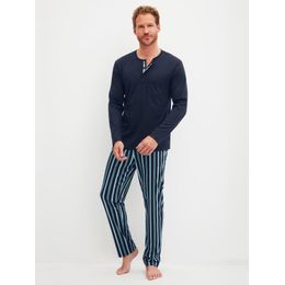 Calida Pyjama in saphir blue | Gr.: S