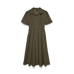 V&eacute;ro Moda Vero Moda Kleid in Olive Night | Gr.: XS