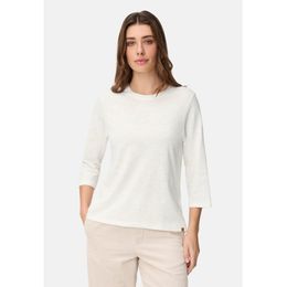 Camel Active T-Shirt mit 3/4-&Auml;rmeln in Milchwei&szlig; | Gr.: XXS