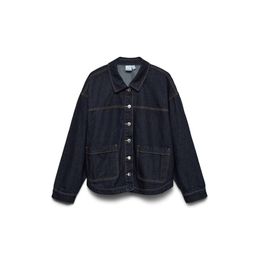 V&eacute;ro Moda Vero Moda Hemdjacke in Dark Blue Denim | Gr.: M