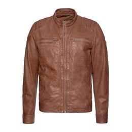 Bruno Banani Lederjacke in cognac | Gr.: M