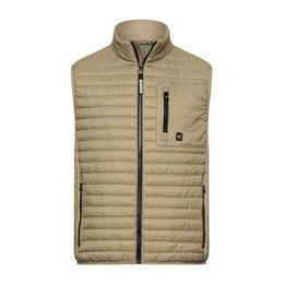 Camel Active Weste mit wasserabweisender Funktion in Khaki | Gr.: 3XL