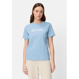 Camel Active T-Shirt aus reiner Baumwolle in Hellblau | Gr.: XS