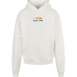 Merchcode Hoodie "Love TeddyOversized Hoody" in Wei&szlig; | Gr.: XL