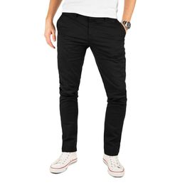 Yazubi Chino Hose Kyle in Schwarz | Gr.: W36/L38