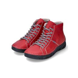 Rieker Schn&uuml;rstiefel in rot | Gr.: 36