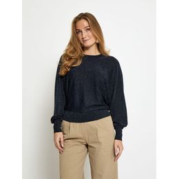 Minus Pullover in Black iris Metal. | Gr.: XS