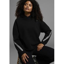 FAYN SPORTS Kapuzensweatshirt in schwarz | Gr.: 48/50