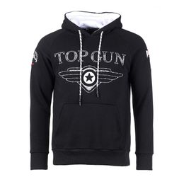 Top Gun Hoodie Defend TG20193010 in black | Gr.: XXL