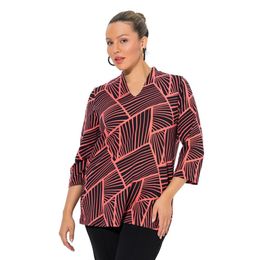 Ulla Popken Shirt in dunkel koralle | Gr.: 58-60