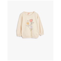 KOTON Sweatshirt in Beige | Gr.: 3-4 Jahre
