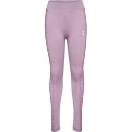 Hummel Leggings Hmljr Mix M&auml;dchen in Lila | Gr.: 152