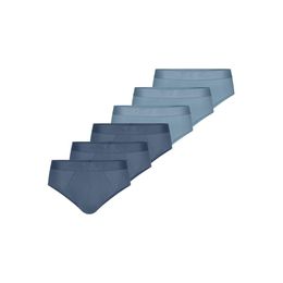 Sloggi Slip / Unterhose SLG Base Soft in Blue-light combination | Gr.: M