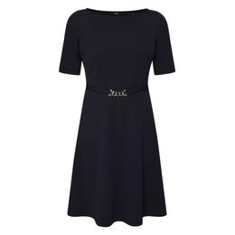 Zero Jerseykleid mit G&uuml;rtel in Patch Cream/Dark Blue | Gr.: 36