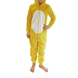 Normann Jumpsuit Overall Onesie Schlafanzug Tier - 50969 in Gelb | Gr.: 140