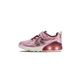 Hummel Klettverschluss Sneaker Daylight Glitter Lebensstil Kinder in ROSEATE SPOONBILL | Gr.: 26