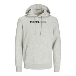 Jack & Jones Jack & Jones Kapuzenpullover in White Melange | Gr.: XS