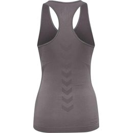 Hummel Top "Tif Seamless Top" in Grau | Gr.: M