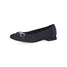 Caprice Ballerinas in Blau | Gr.: 38