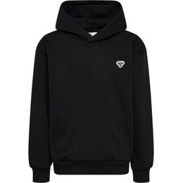 Hummel Kapuzenpullover Hmljr Loose Kinder in BLACK | Gr.: 122/128