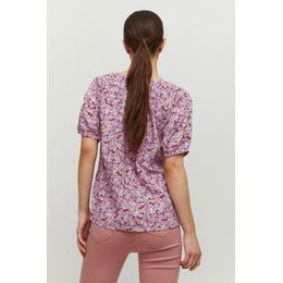 b. young Kurzarm-Bluse BYMMJOELLA Regular fit in Ash Rose Mix | Gr.: 34