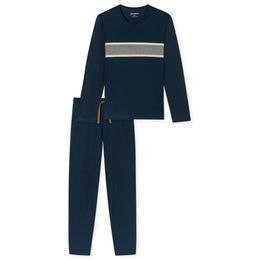 Schiesser Schlafanzug Casual Nightwear in Admiral | Gr.: 52