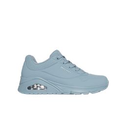 Skechers Lowtop-Sneaker UNO - STAND ON AIR in gray/blue | Gr.: 42