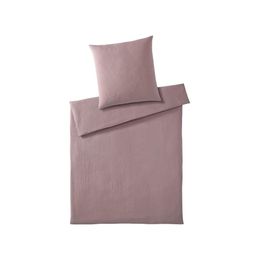 Elegante Bettw&auml;sche in blush | Gr.: 40 x 40 cm