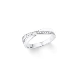 Amor Ring Silber 925, rhodiniert in Silber | Gr.: 18