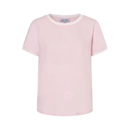 More & More More & More Blusenshirt mit Kontrastabschl&uuml;ssen in sorbet rose | Gr.: 40