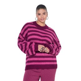 Studio Untold Pullover in aubergine | Gr.: 58-60