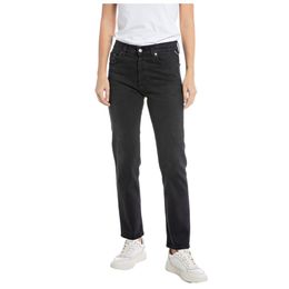 Replay Jeans MAIJKE STRAIGHT regular/straight in Schwarz | Gr.: W25/L34