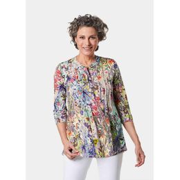 GOLDNER Printshirt mit floralem Muster in bunt / gemustert | Gr.: 38