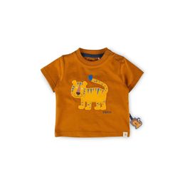 Sigikid T-Shirt Tiger & L&ouml;we in Ockergelb | Gr.: 74