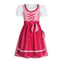 N&uuml;bler N&uuml;bler Kinderdirndl 3-teilig Nuria in Pink | Gr.: 98