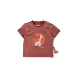 Sigikid T-Shirt Savanne in Terrakotta-Rosa | Gr.: 80