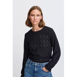 b. young BYSILVA ONECK BLOUSE - JERSEY Regular fit in Black | Gr.: M